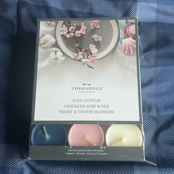 Threshold | Accents | Threshold Tea Light Candles New In The Box | Poshmark